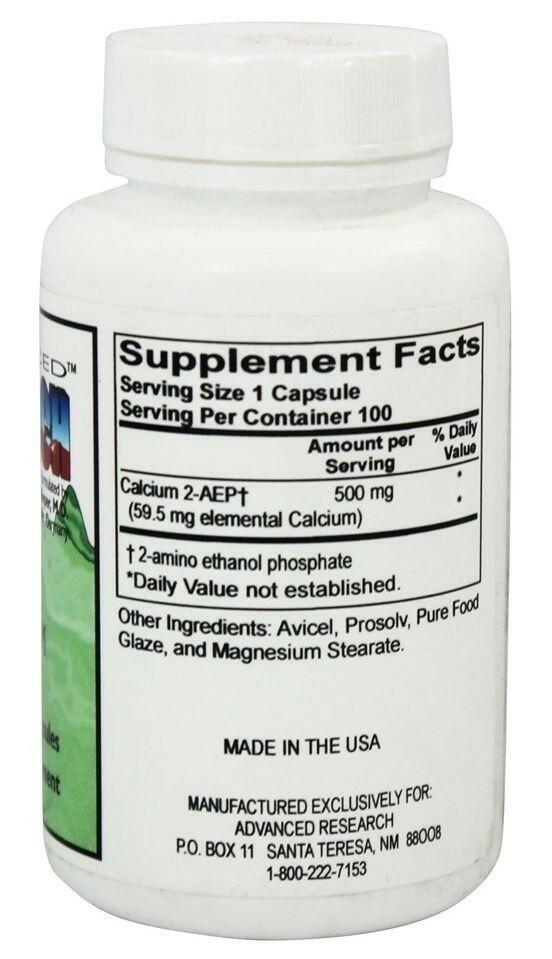 Comprar Calcium 2-AEP - Fosfoetanolamina - Advanced Research - 200 ...