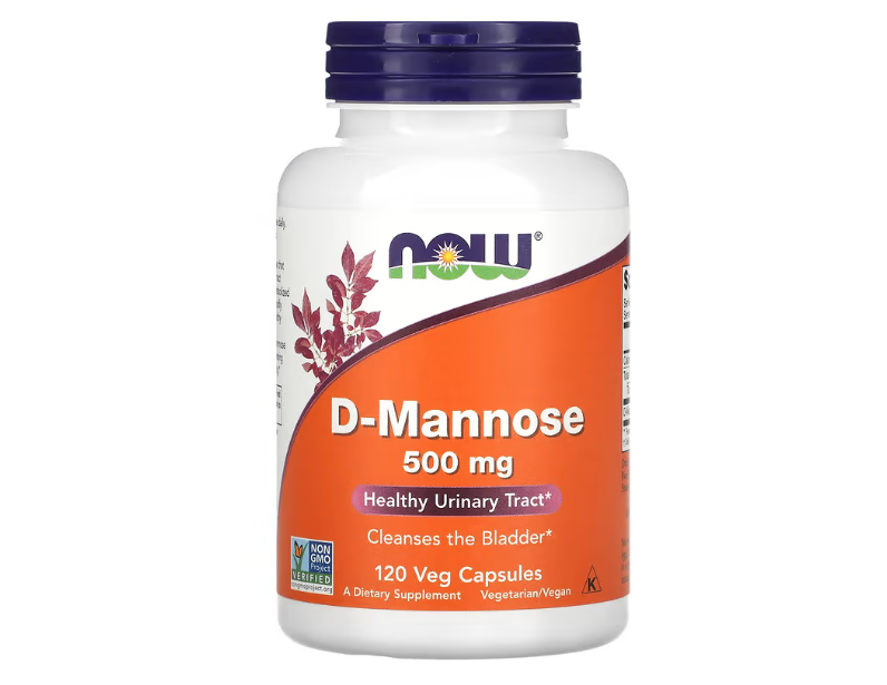 Comprar D-MANNOSE (D-Manose) - 500 mg - Now Foods - 120 Cápsulas
