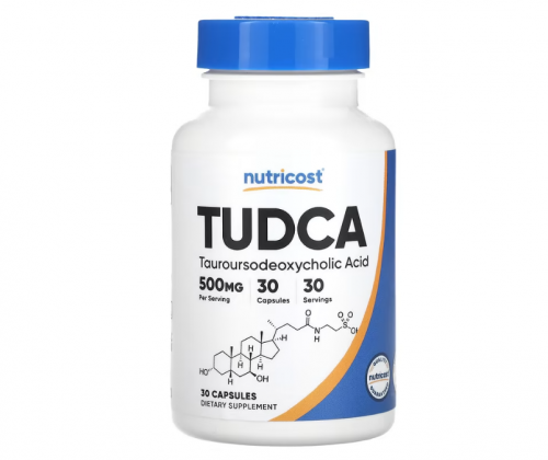 Comprar TUDCA 500 mg - Nutricost - 30 Cápsulas