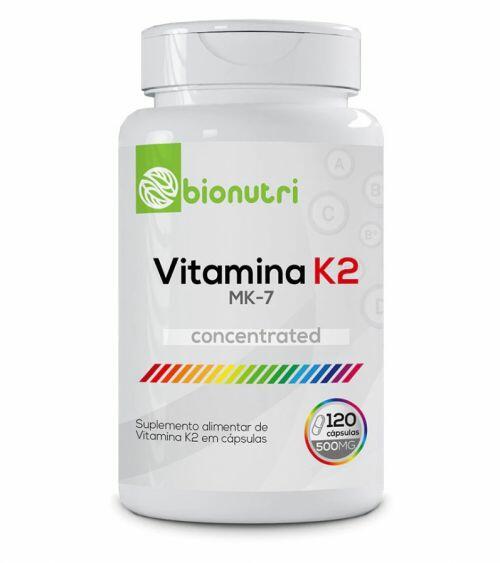 Comprar Vitamina k2 - Bionutri - 120 Cápsuals - Tudo Vitaminas | Loja de Vitaminas e Suplementos ...