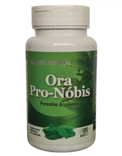 Comprar Ora Pro-Nobis 100% Natural - 120 Cápsulas - Tudo Vitaminas ...