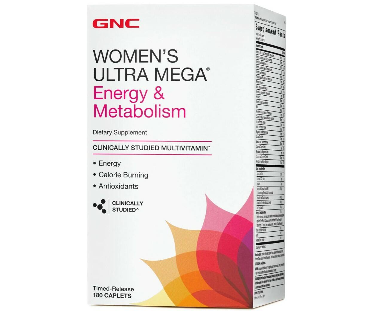 Comprar Mega Women - Multivitamínico Feminino (Energia e metabolismo ...