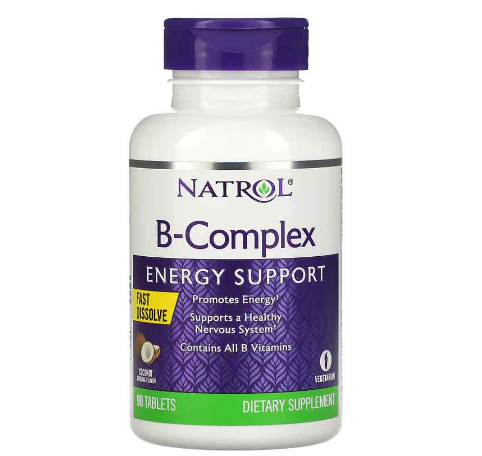 Comprar Complexo B Completo - Natrol - 90 Tablets - Tudo Vitaminas | Loja de Vitaminas e ...