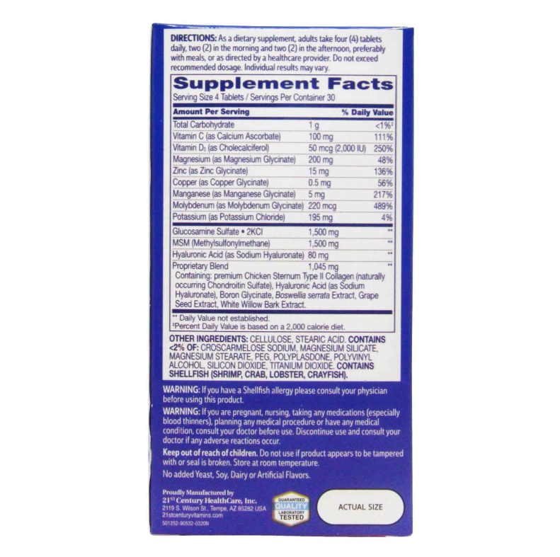 Comprar Arthri-Flex Advantage Complexo para Articulações - 21st Century ...