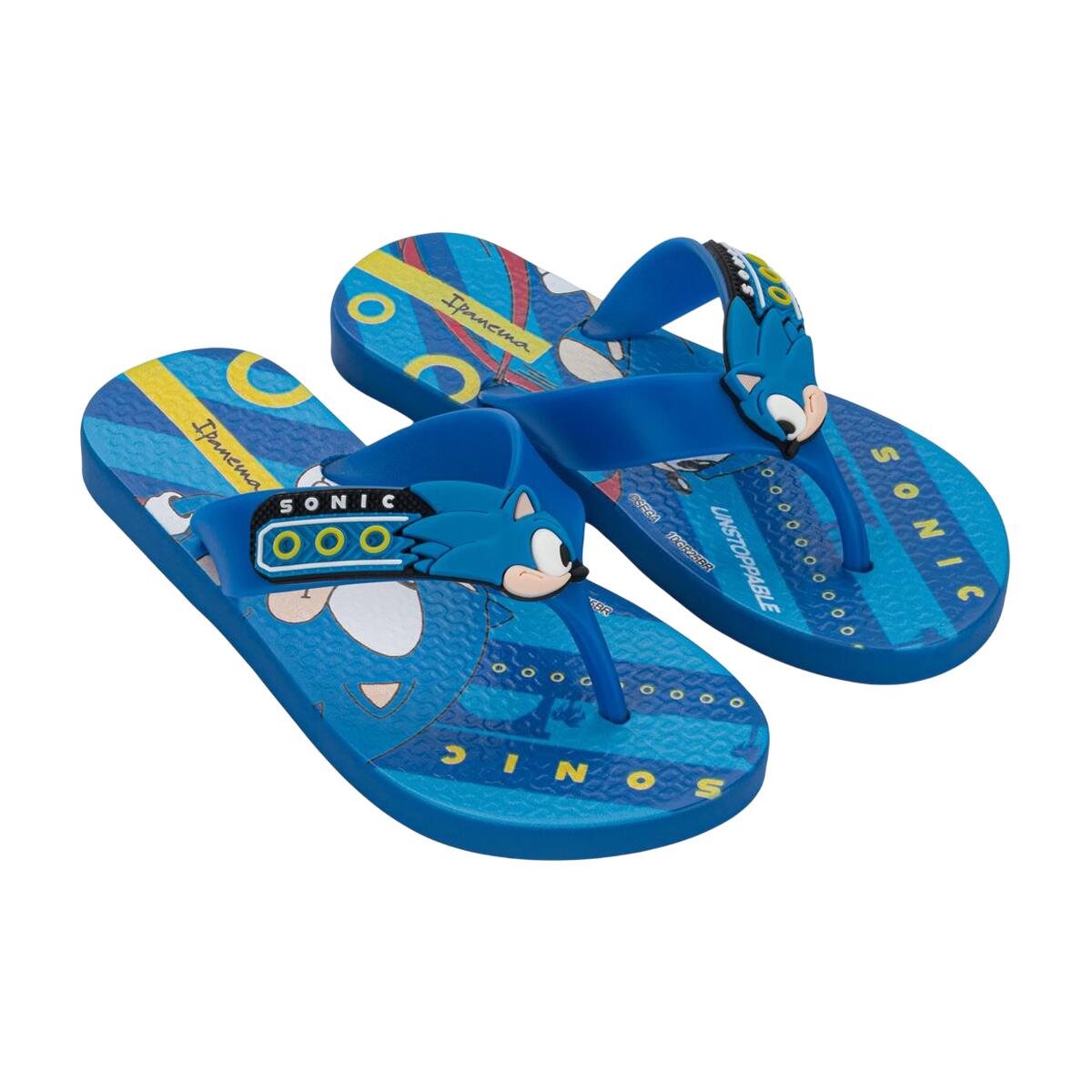 Comprar Chinelo de Dedo Personagem Sonic Menino Grendene Kids - Lojas ...