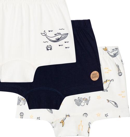 Kit Cueca Infantil 3 Cores Nini E Bambini 4 Anos - R$99,90