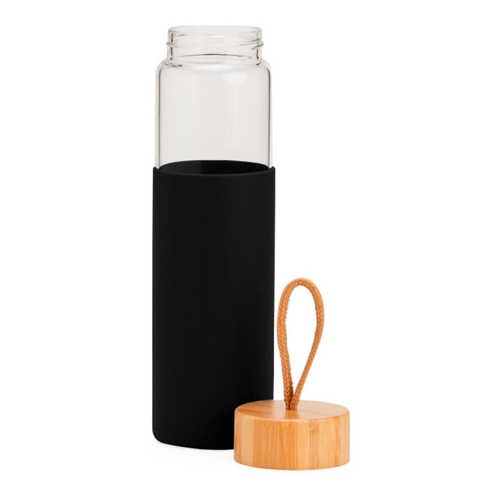 Comprar Garrafa em Vidro 750ml com Tampa Bambu e Luva Silicone Lima TopGet