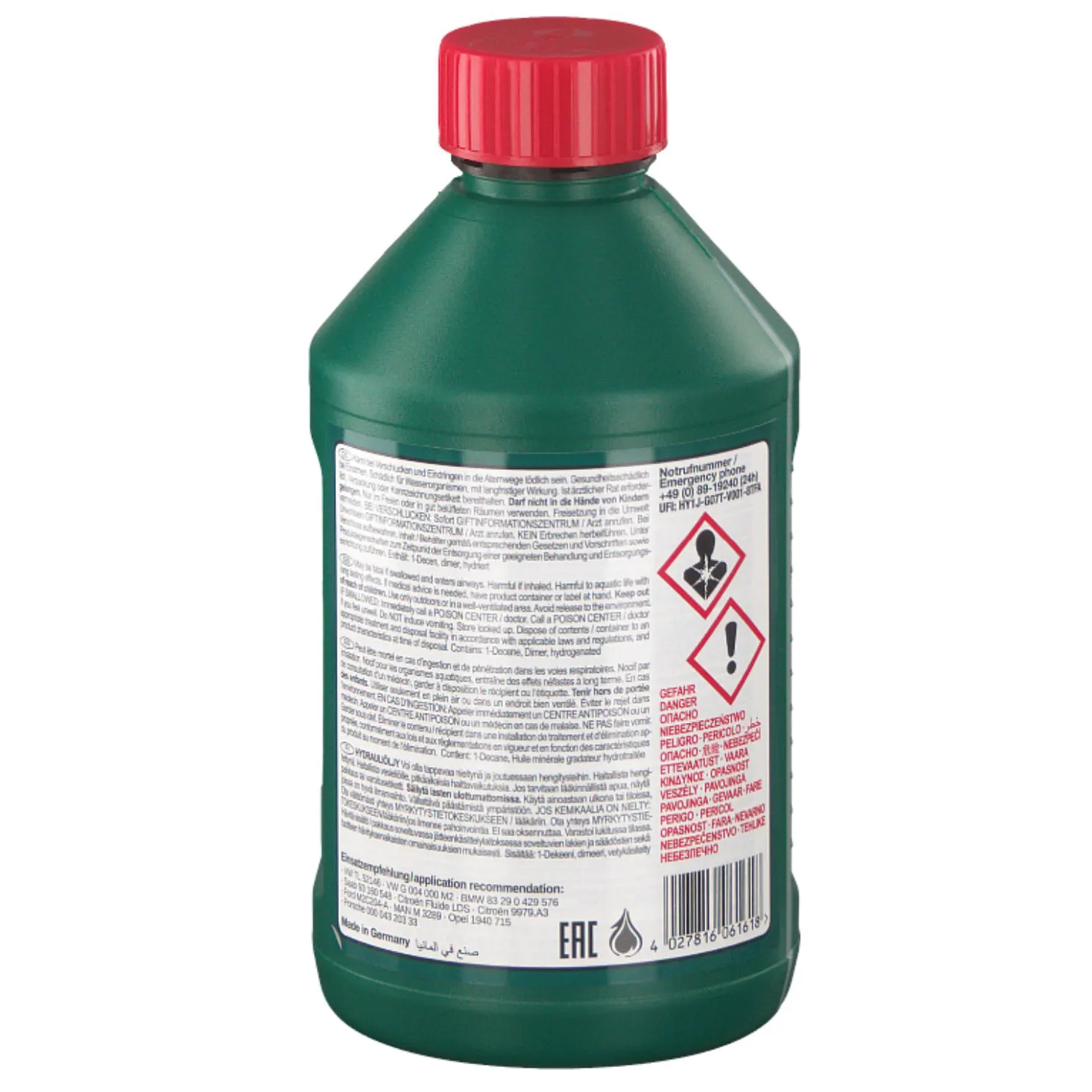 OLEO FEBI 06161 CENTRAL HIDRAULICA - VERDE - DN PEÇAS - Loja ...