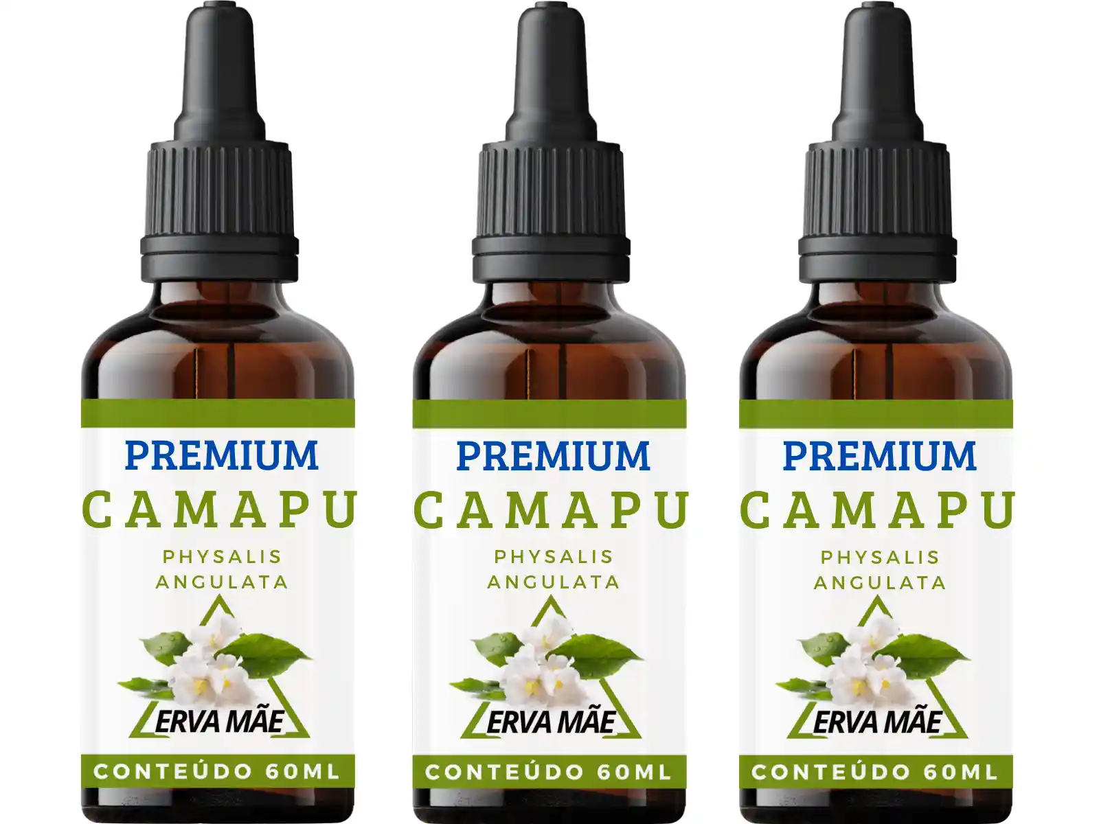 Kit com 3 Extrato de Camapu Physalis Angulata - Tintura 60ml - a partir ...