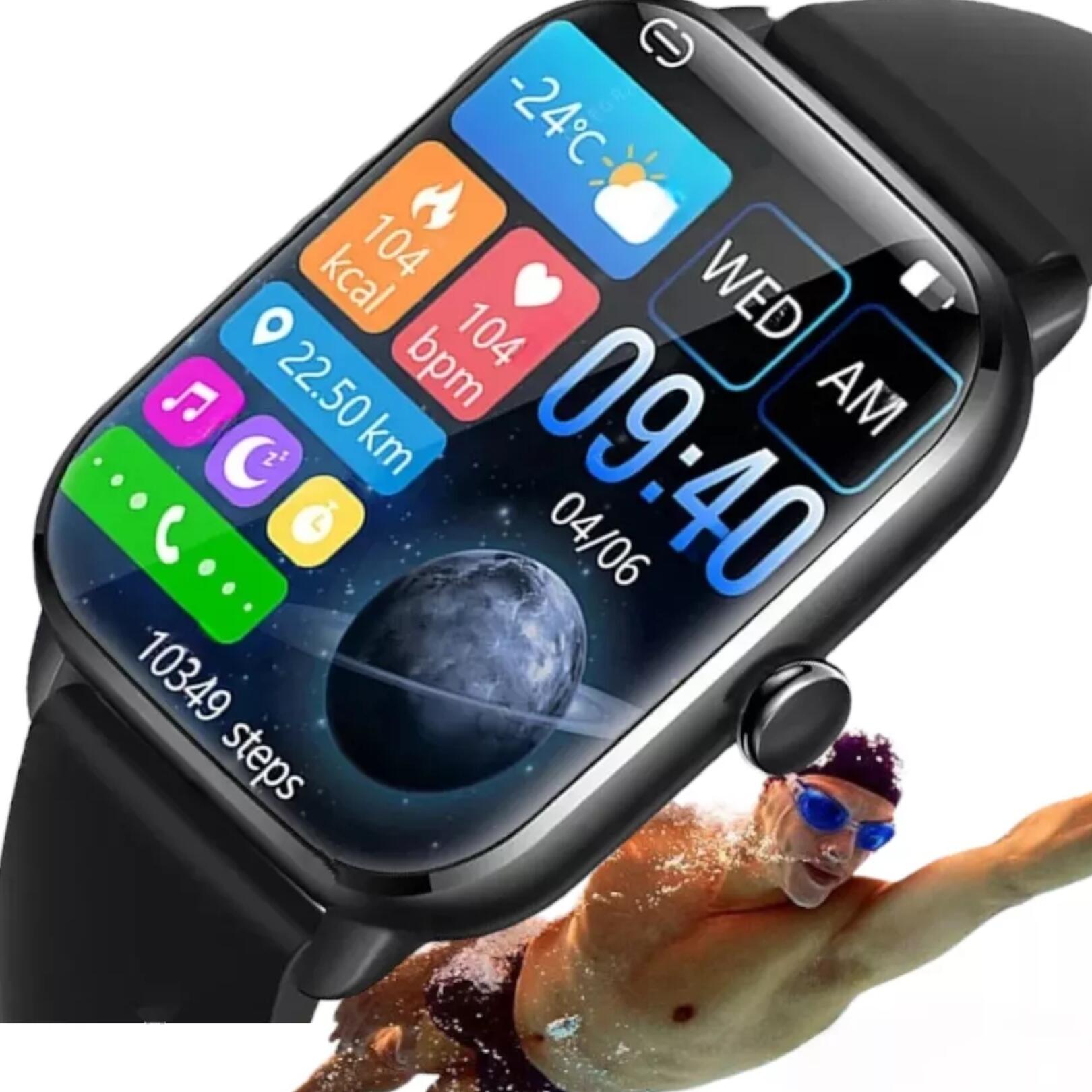 Comprar Smartwatch Zwear Zw01 Pro Prova D'agua C Notificações Sport