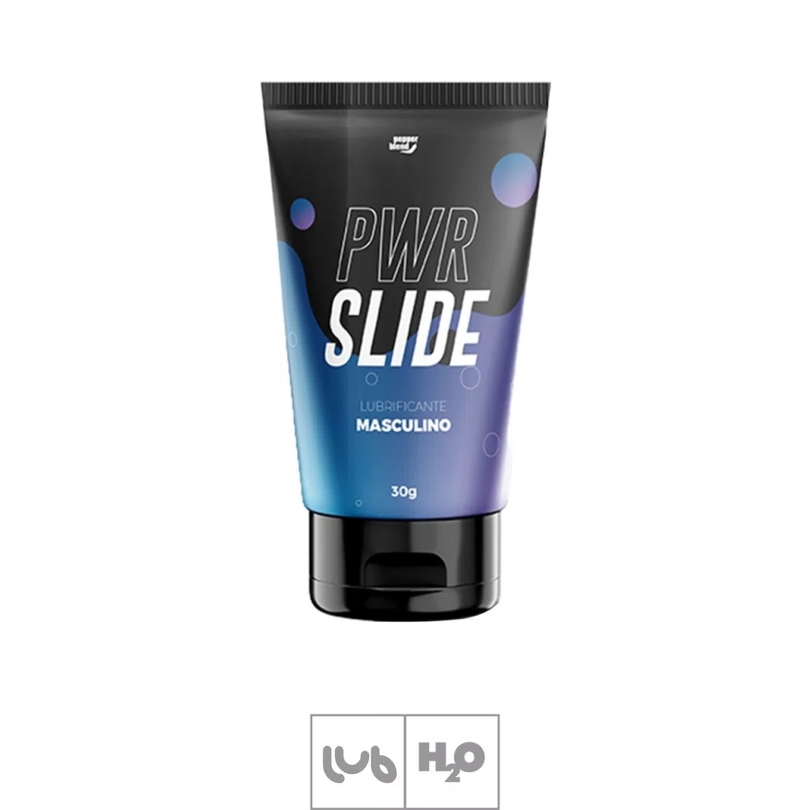 PWR SLIDE GEL MASCULINO DESLIZANTE 30G PEPPER BLEND