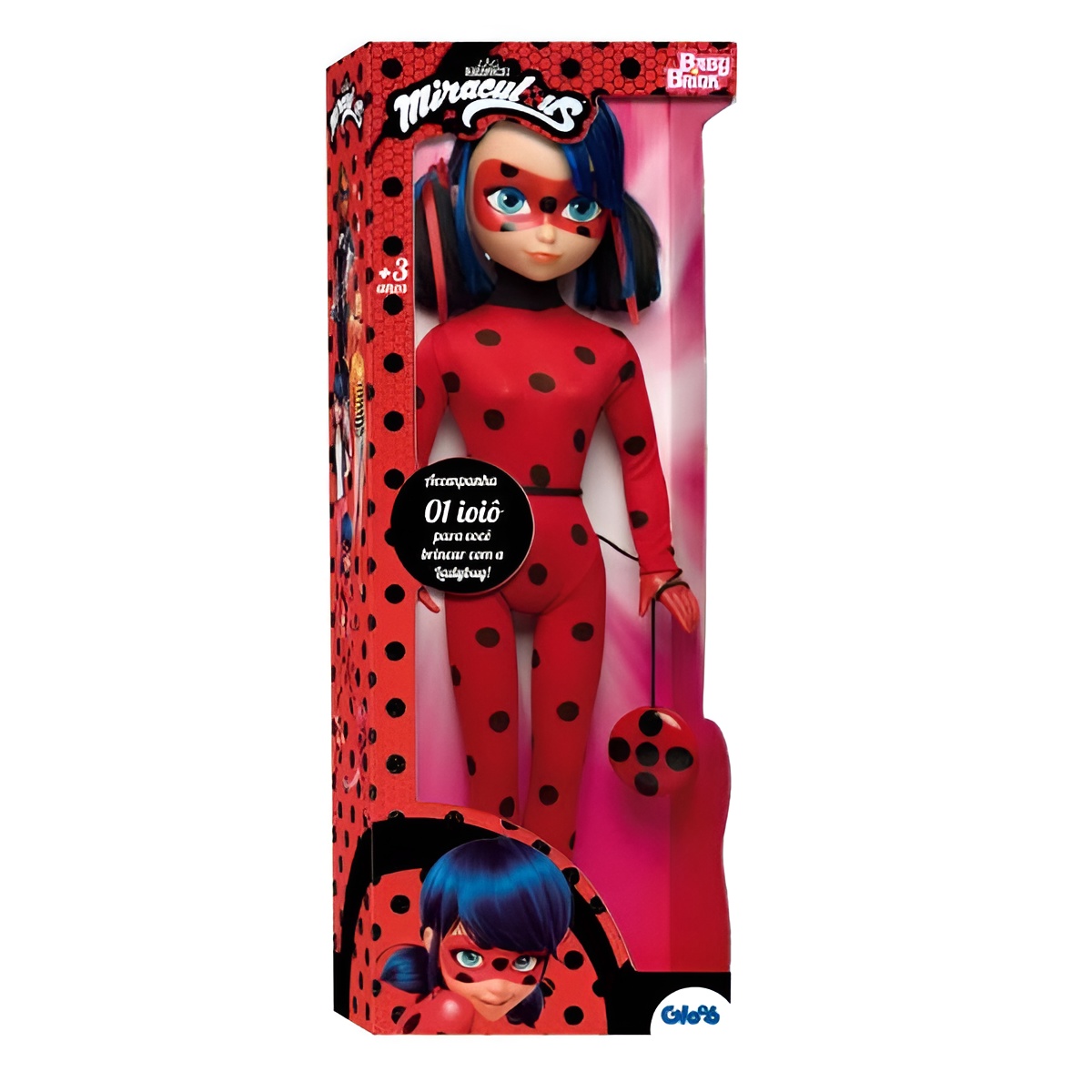 Comprar Boneca Ladybug - Miraculous - Baby Brink - Trelô