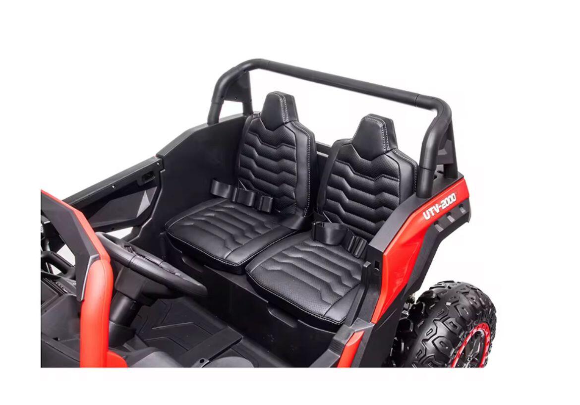 Buggy Infantil Elétrico vermelho UTV Racing 24v 4x4 - a partir de R$5. ...