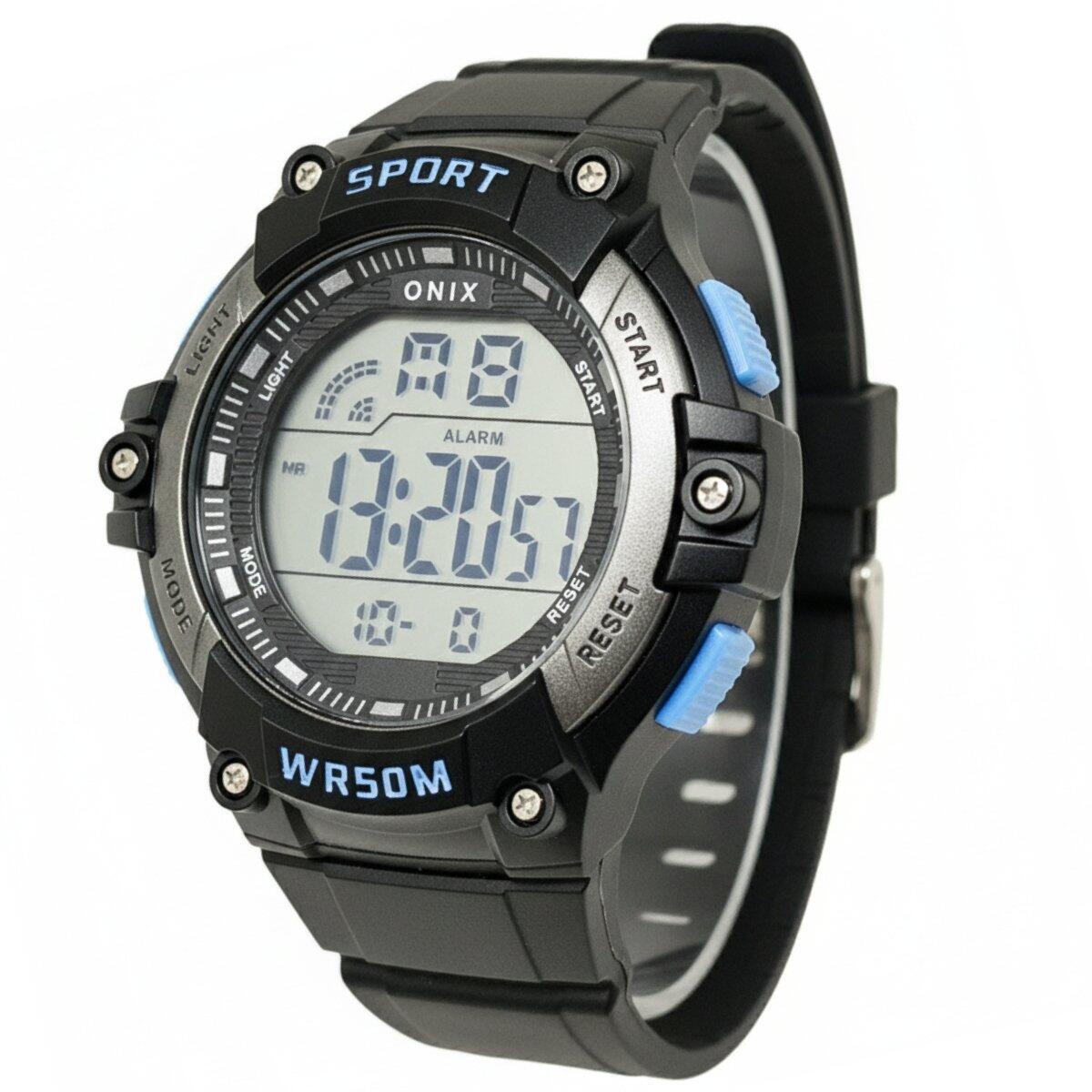 Relógio Masculino Onix Digital IT-383 (0153) Preto e Azul