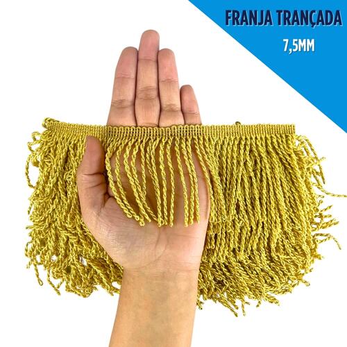 Comprar Franja Trançada 7,5 Cm - Rolo C/ 5 Metros - a partir de R$30,96 ...
