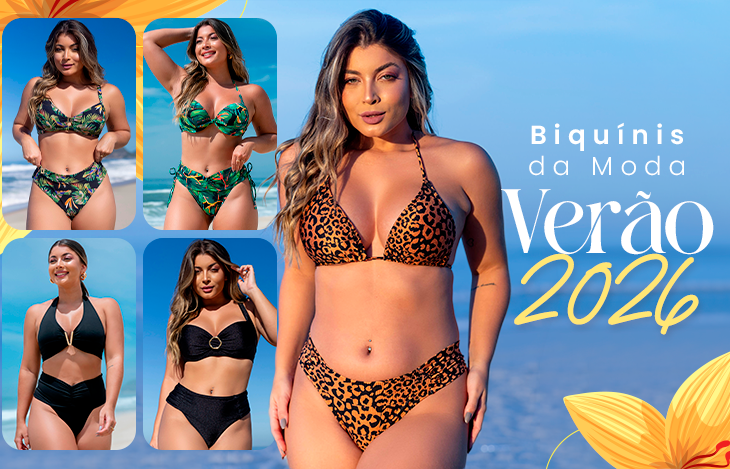 Biquínis da moda verão 2026: tendências que vão transformar seu look praia - Blog Moda Praia e ...