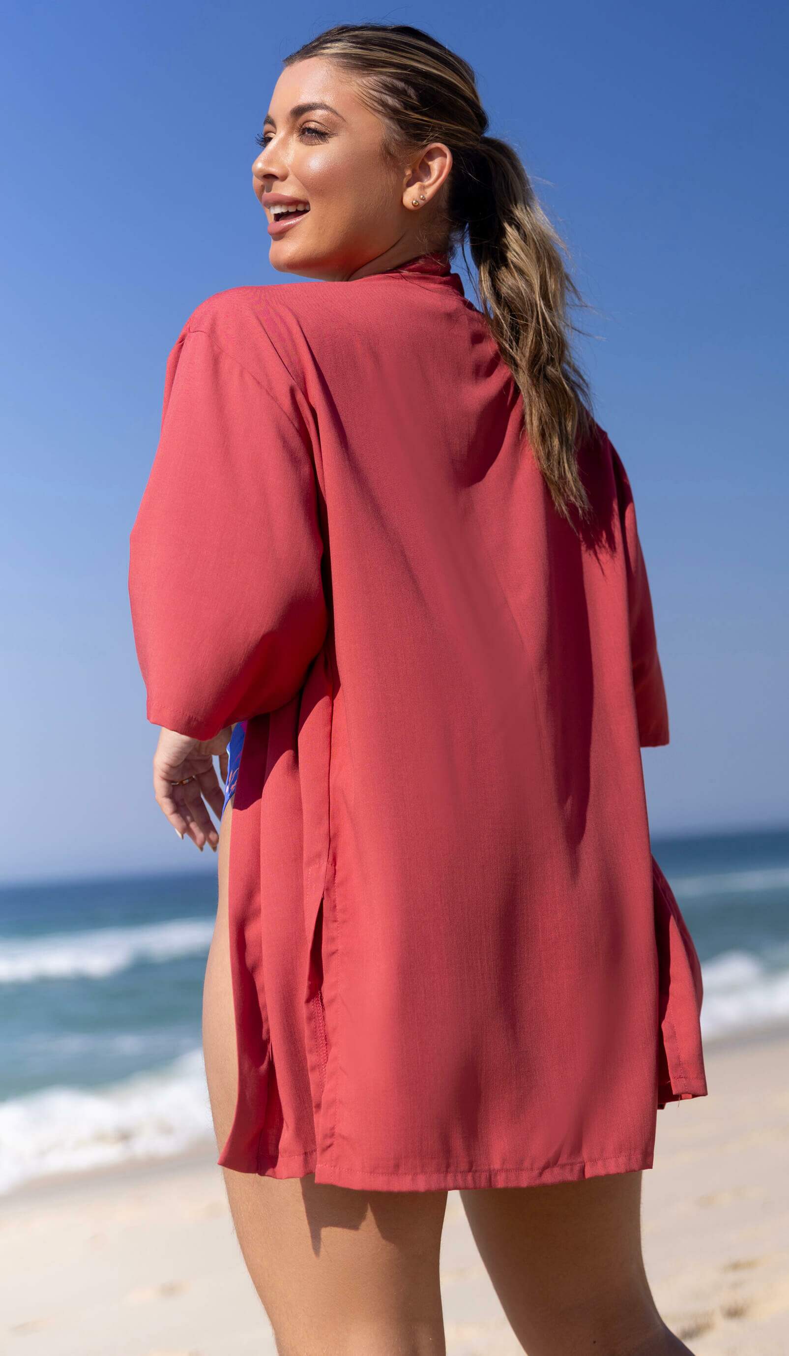 Kimono Saída de Praia Goiaba - a partir de R$79,90