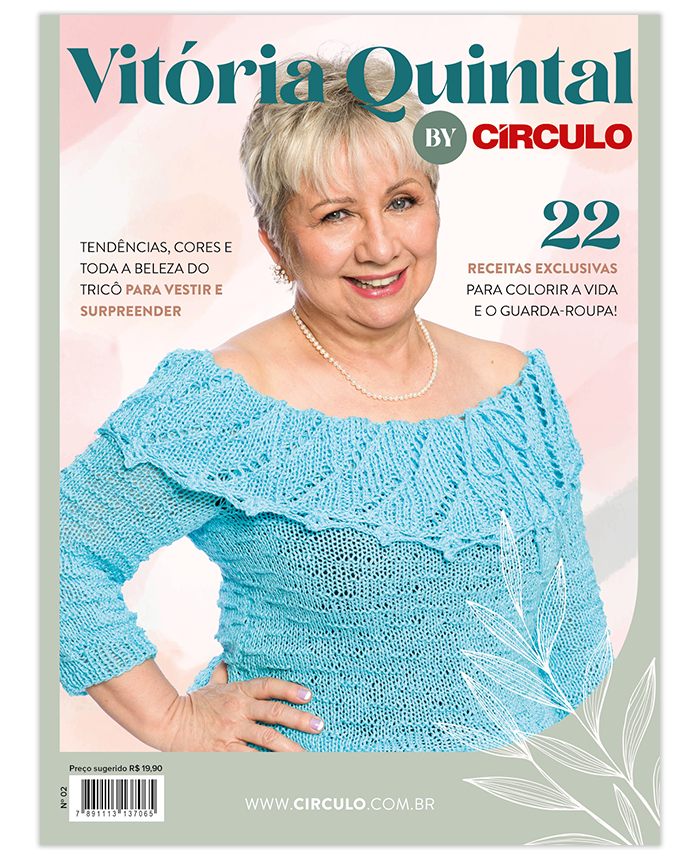 Comprar REVISTA VITORIA QUINTAL - R$19,90 - ANDREA AVIAMENTOS