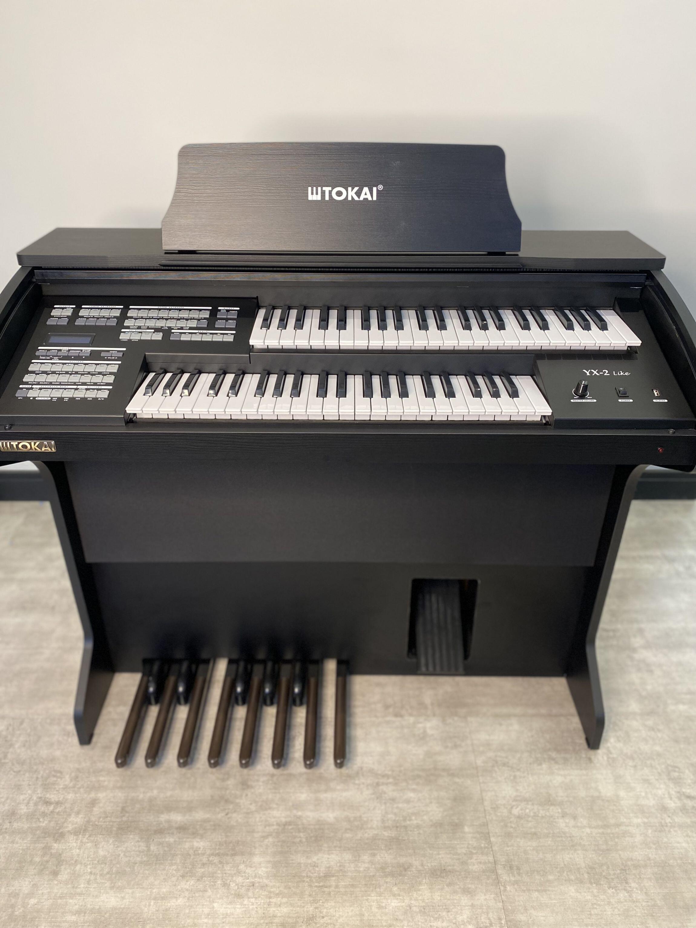 Órgão Eletrônico Tokai YX2 Like Preto - Potência e Luxo - a partir de R$6.344,99