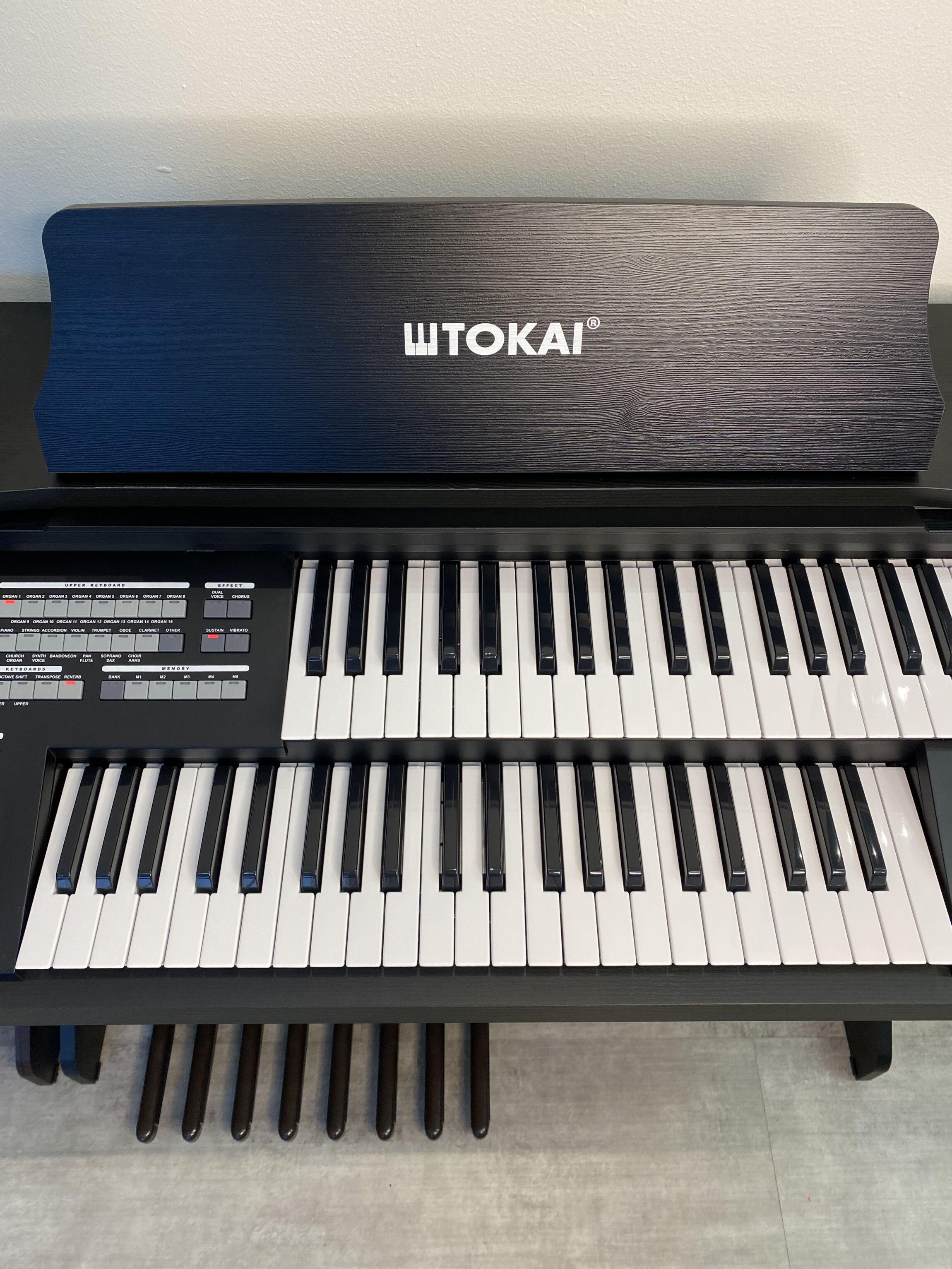 Órgão Eletrônico Tokai YX2 Like Preto - Potência e Luxo - a partir de R$6.344,99