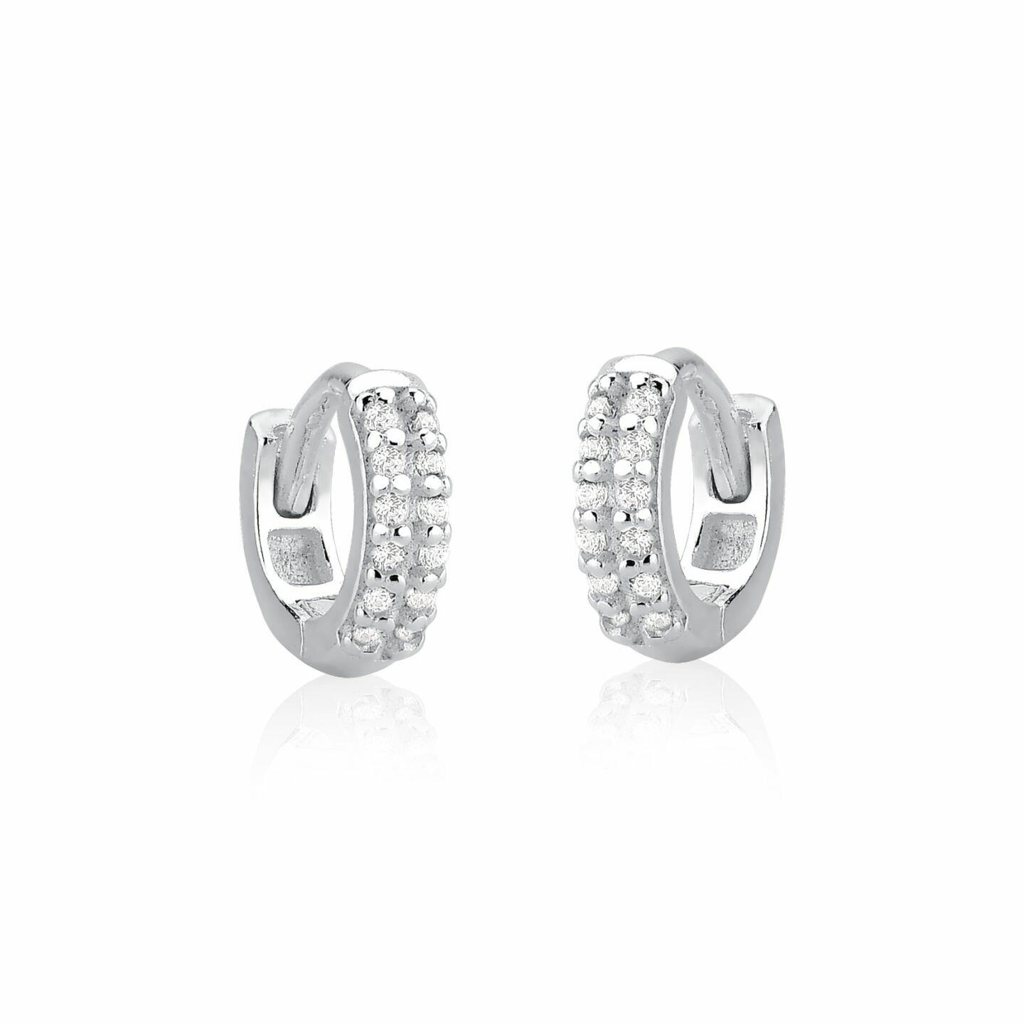 Argolas Femininas de Prata 925 Madagi Pratas