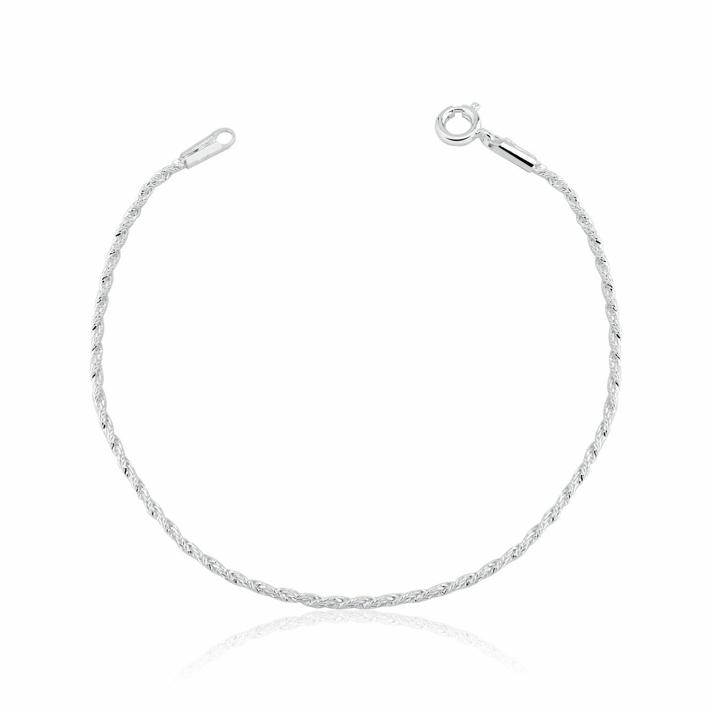 Pulseiras Finas de Prata 925 Madagi Pratas