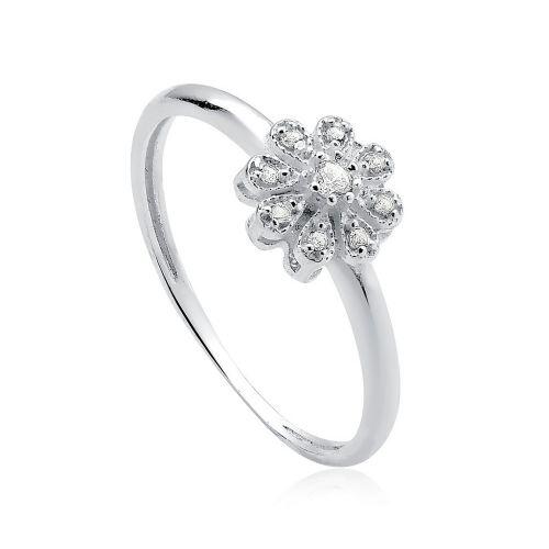 Comprar ANEL DE PRATA FLOR CRAVEJADA - Madagi Pratas | Joias em Prata ...