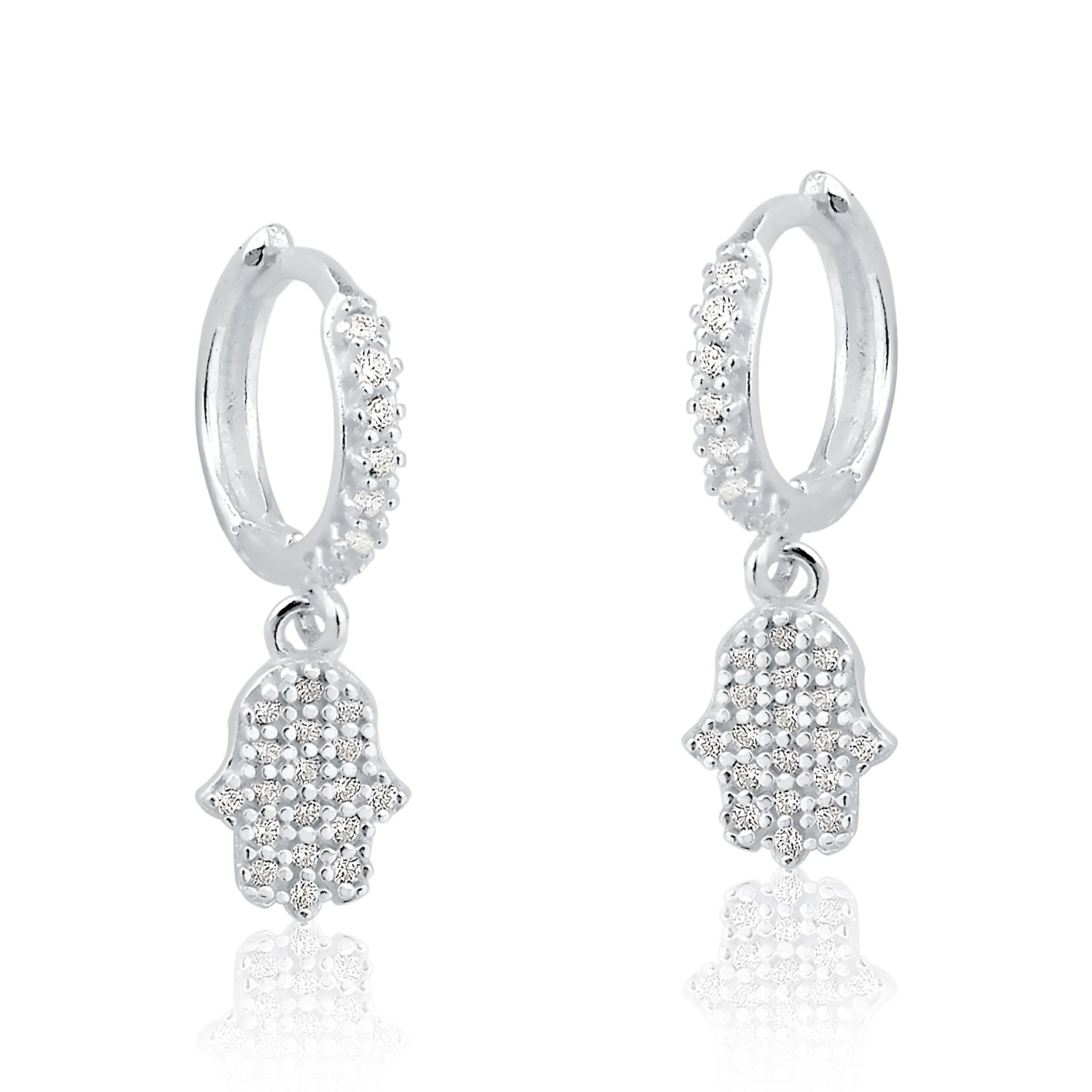 Argolas Femininas de Prata 925: Madagi Pratas