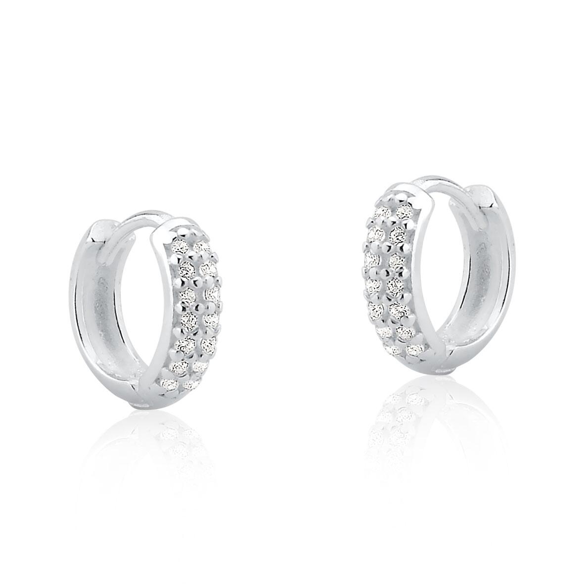 Argolas Femininas de Prata 925: Madagi Pratas