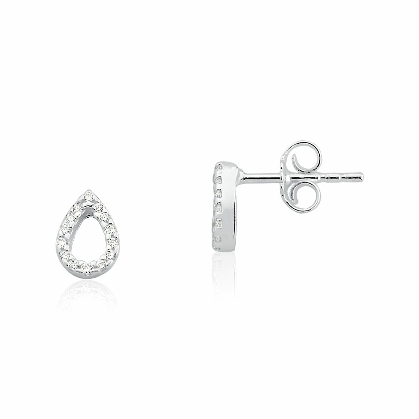 Brinco Básico em Prata 925: Simples e Elegante