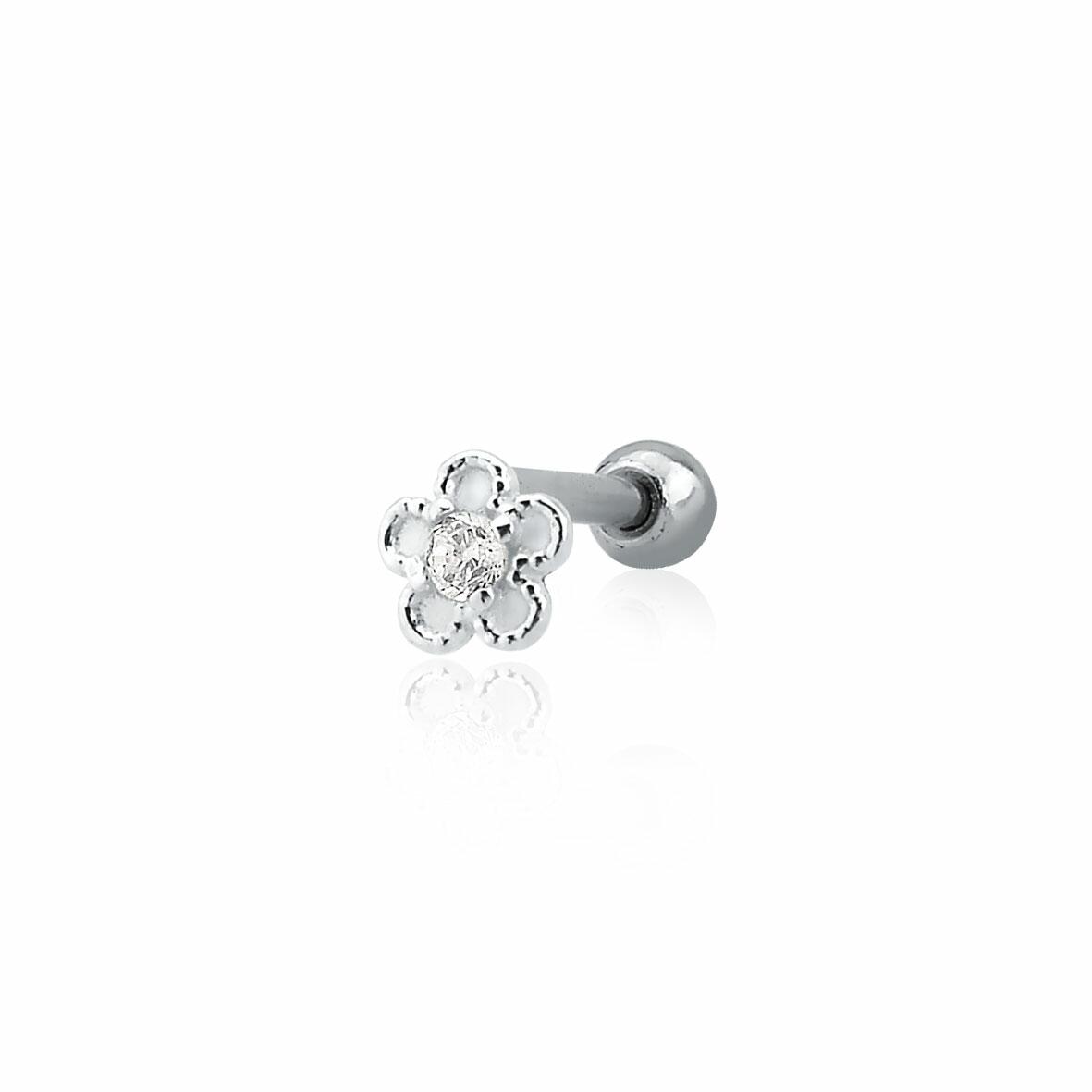 Piercing Base Bolinha em Prata 925 Discreto