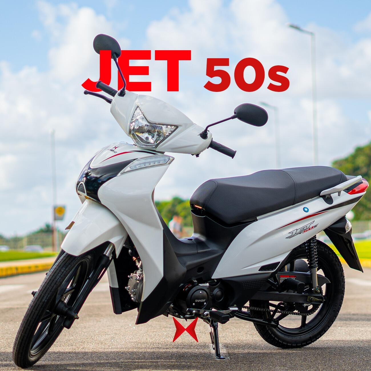 JET 50S 0km 2025 - Shineray em Fortaleza | Federal Motos Concessionária Autorizada
