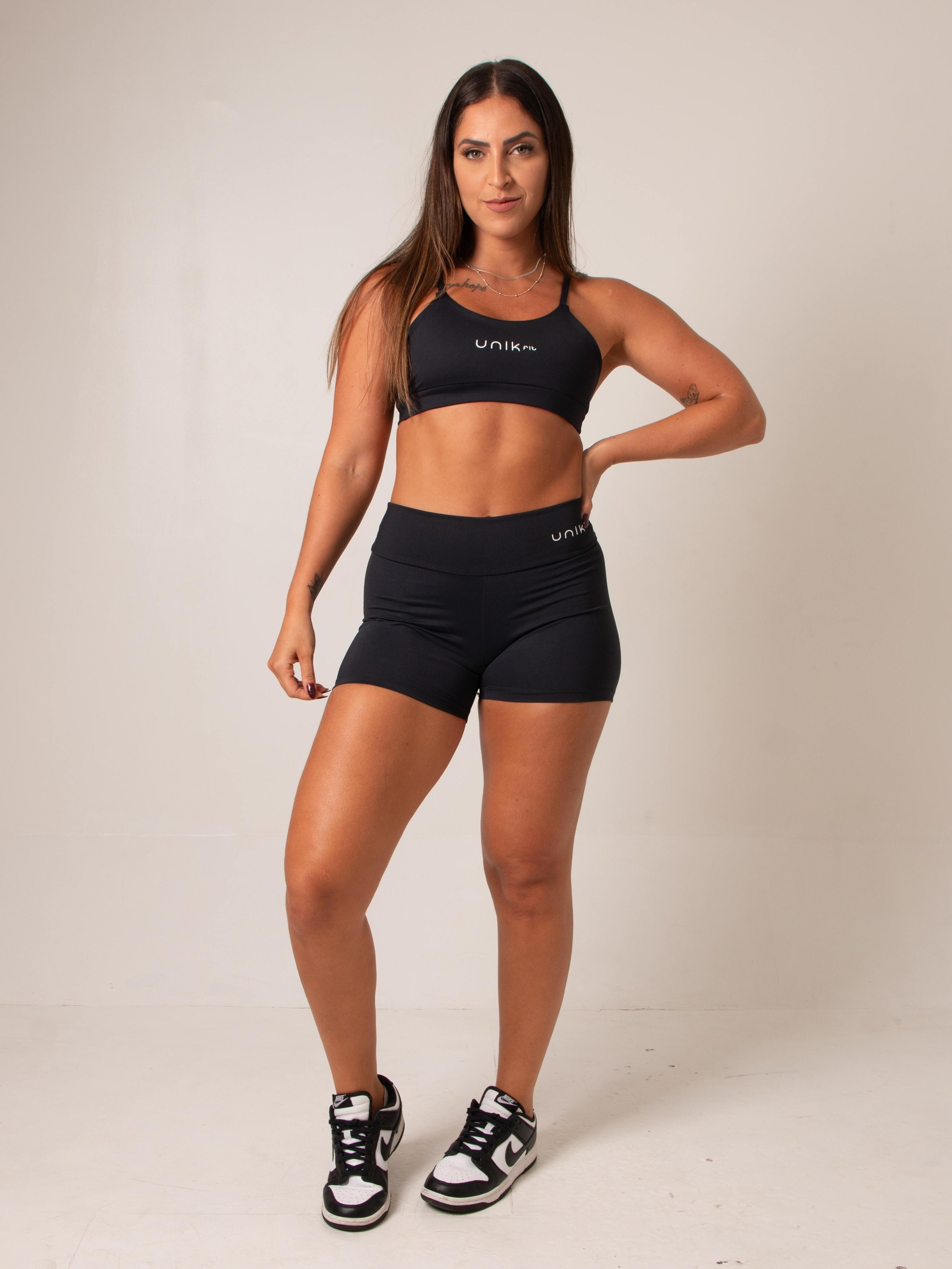 Comprar Short Simple Preto - UnikFit