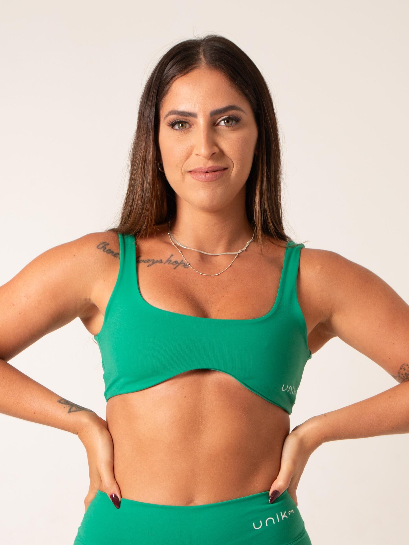 Comprar Top Minimal Verde - UnikFit