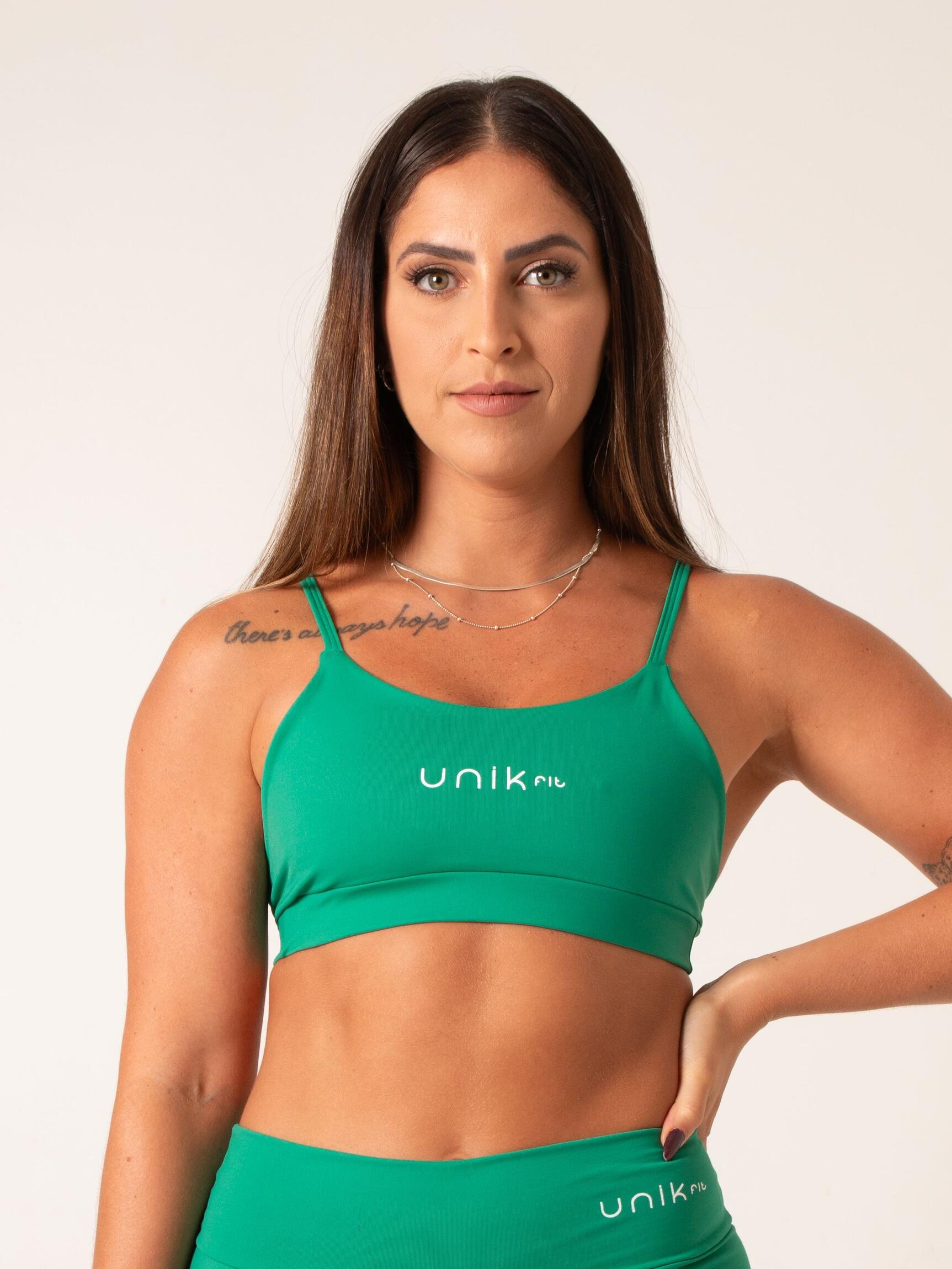 Comprar Top Authentic Verde - UnikFit