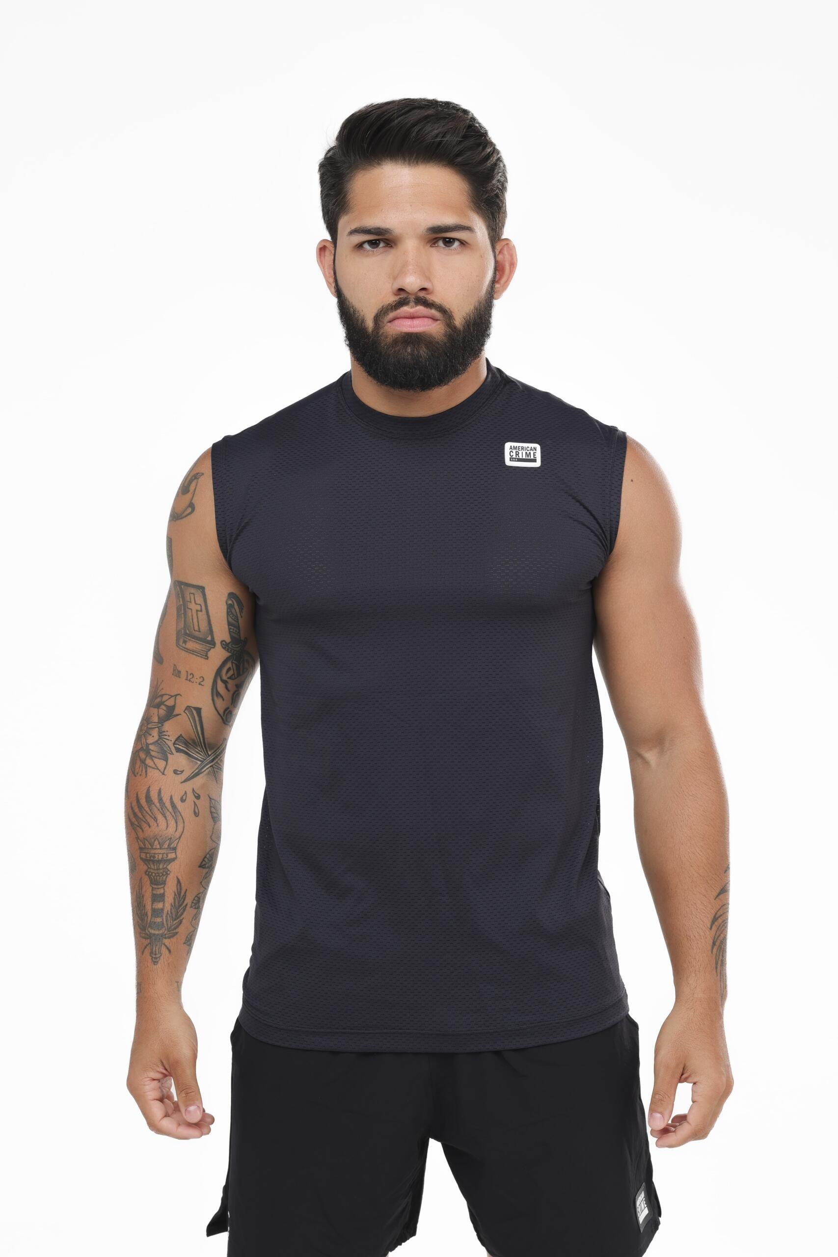 REGATA SLEEVELESS AIR BLACK