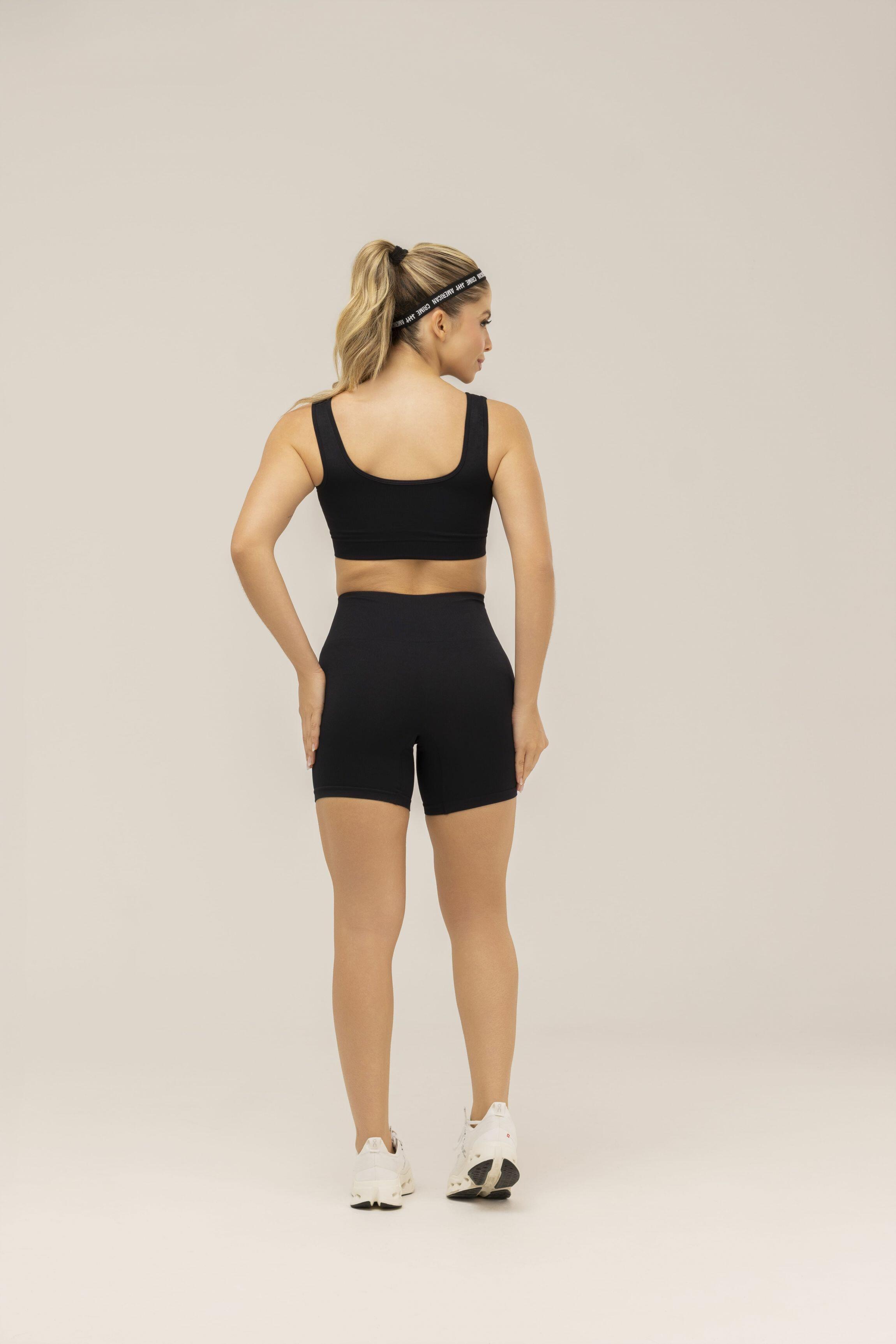 Short Seamless Alabama Black. Conforto e Estilo
