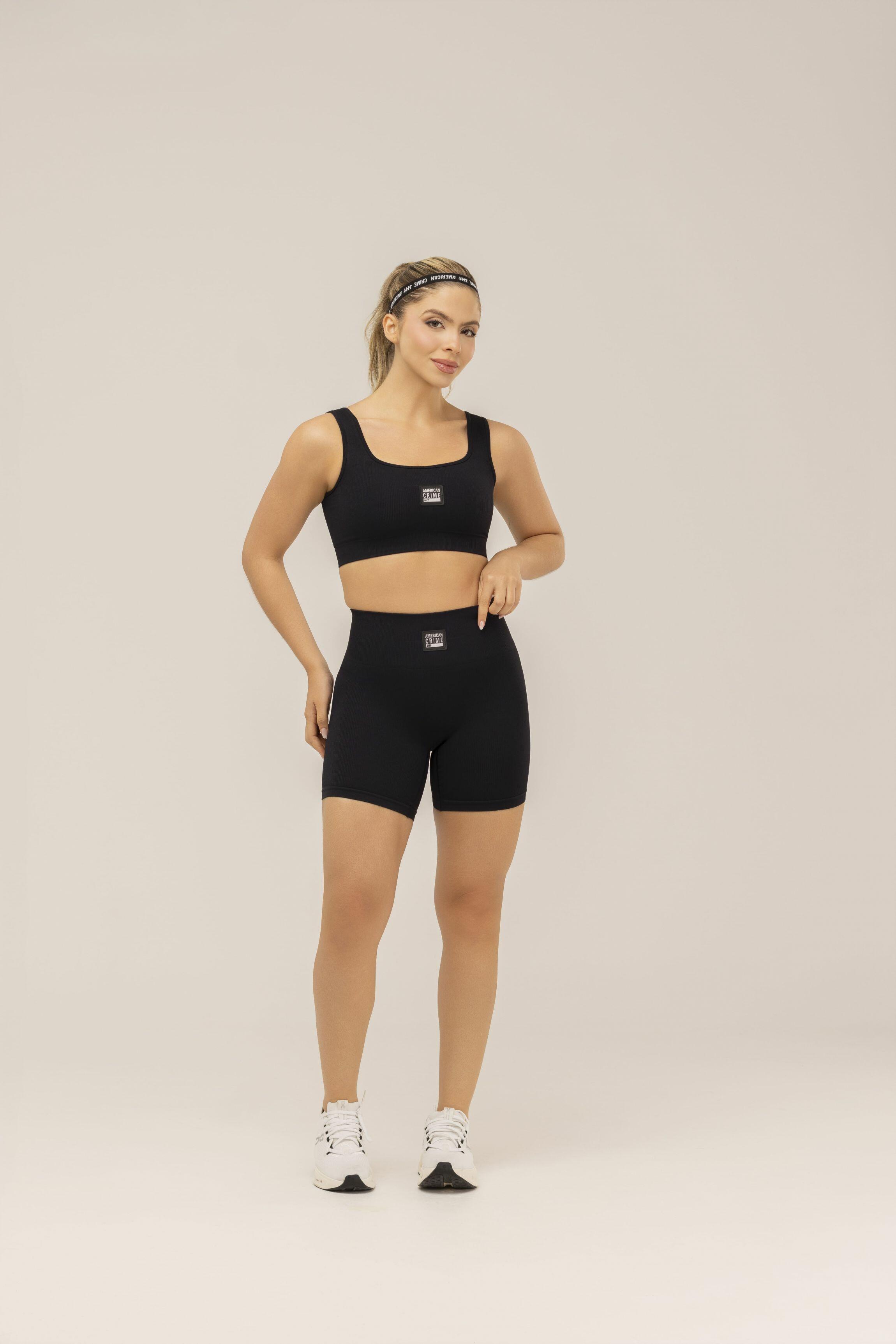 Short Seamless Alabama Black. Conforto e Estilo