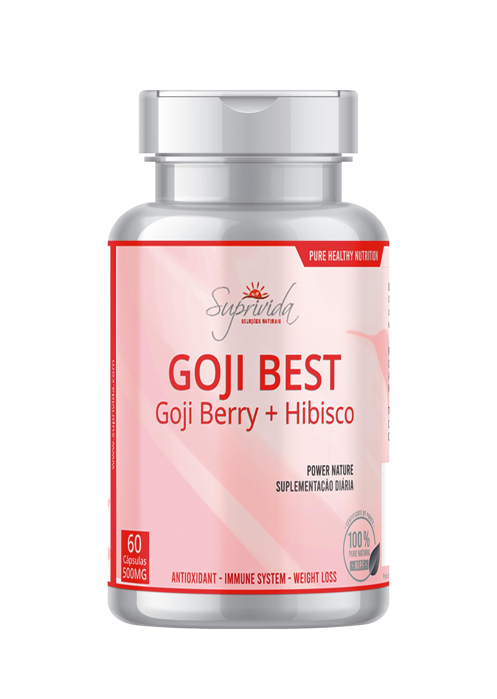 GOJI BEST (Goji Berry + Hibisco) (60 Cáps)