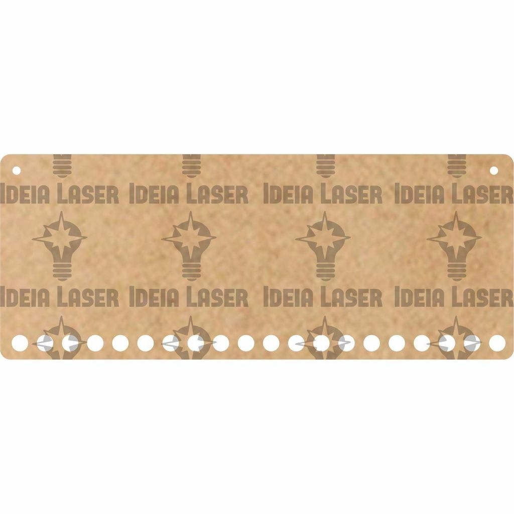 Comprar Base Placa Macramê 10x25cm - a partir de R$3,14 - Ideia Laser ...