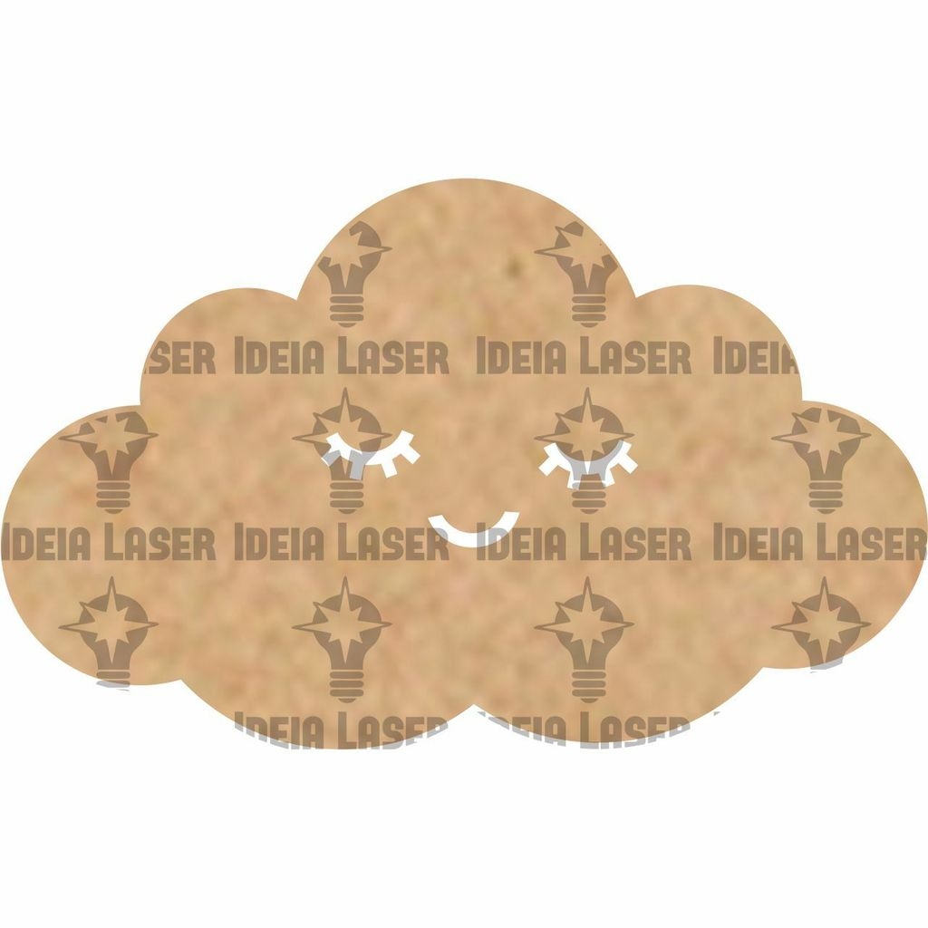 Comprar Recorte de Nuvem - de R$0,42 a R$0,85 - Ideia Laser: Decoração ...