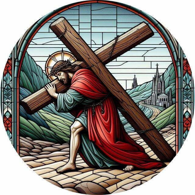 Paixao De Cristo Jesus Carregando A Cruz Com 25 Anos De História,