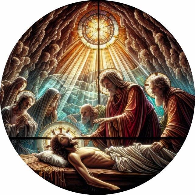 Comprar Via Sacra - Paixão de Cristo - 14ª Estação - Jesus é Colocado ...