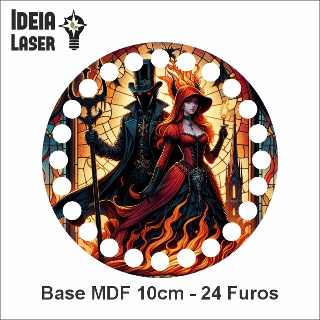 Comprar Tranca Rua e Maria Padilha - Arte Estilo Vitral - de R$2,37 a R ...