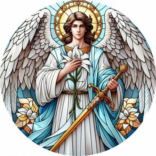 Comprar São Gabriel Arcanjo - Fraternidade Branca - Arte Estilo Vitral - de R$2,79 a R$36,45 ...