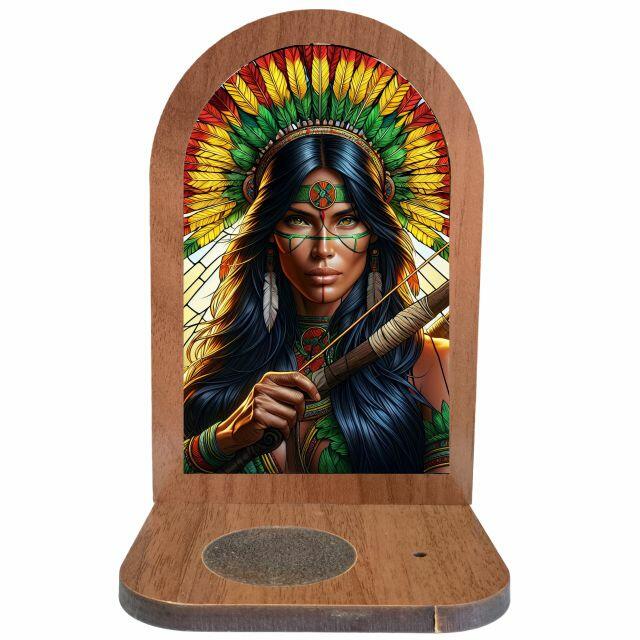 Comprar Altar Congá Cabocla Jupira - Arte Estilo Vitral - de R$35,10 a ...