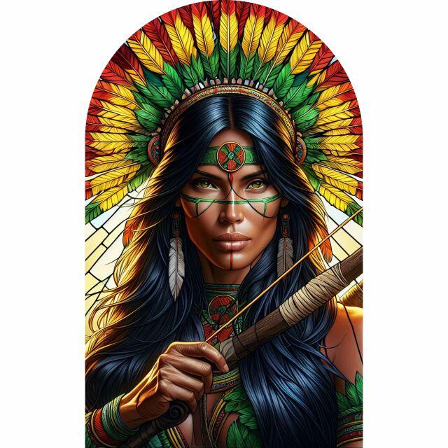 Comprar Altar Congá Cabocla Jupira - Arte Estilo Vitral - de R$35,10 a ...