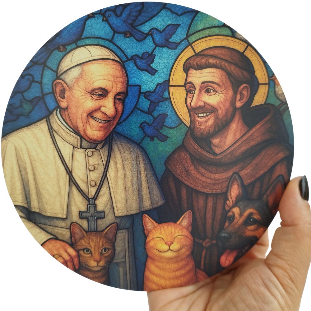 Comprar Mandala Papa Francisco e São Francisco de Assis - Arte Estilo ...