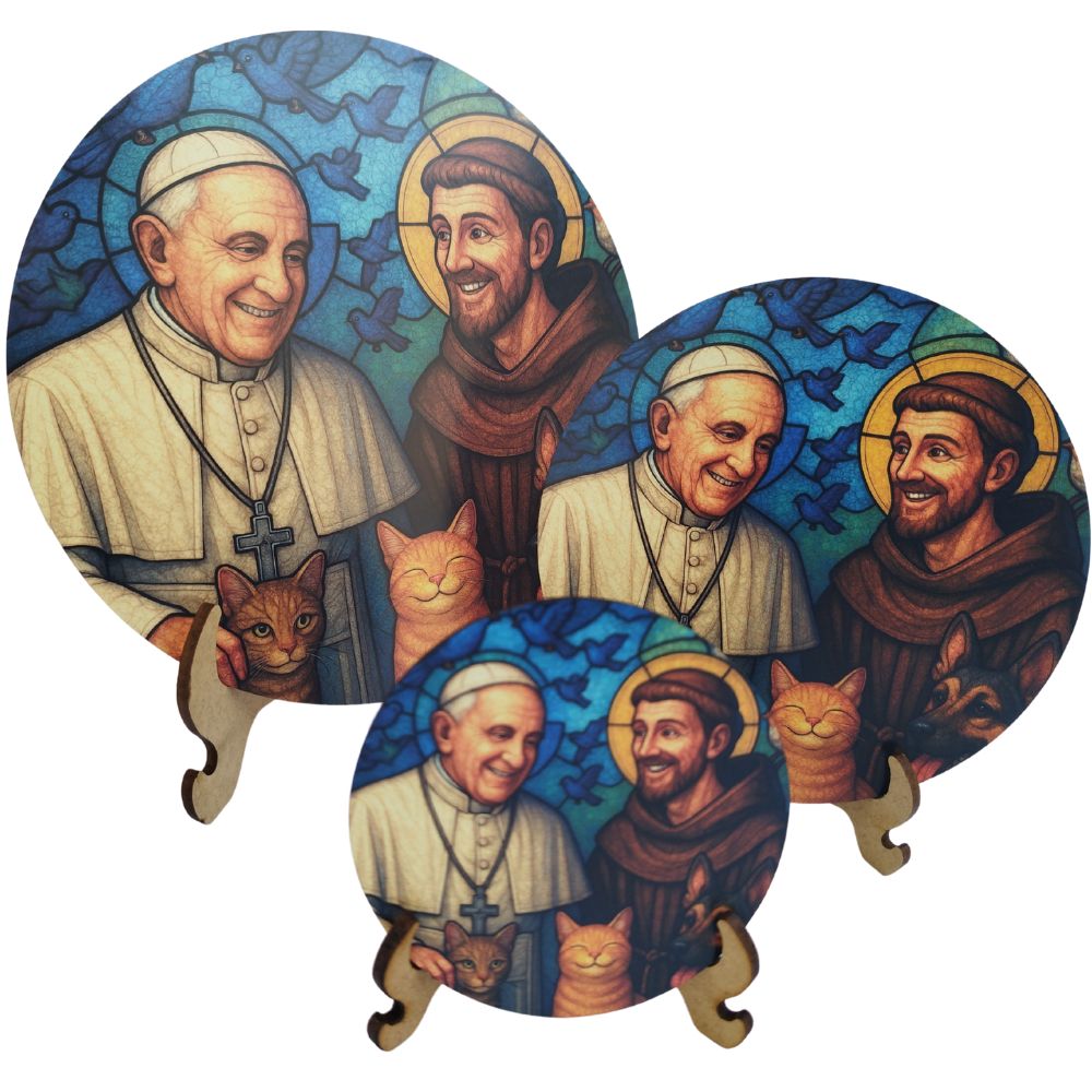 Comprar Mandala Papa Francisco e São Francisco de Assis - Arte Estilo ...