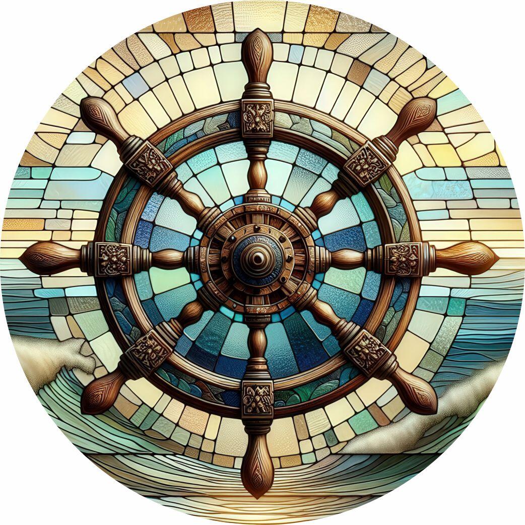 Comprar Mandala Timão de Navio - Arte Estilo Vitral - de R$2,79 a R$35 ...